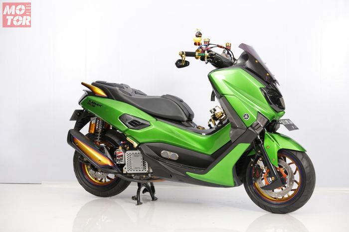 Habis Rp 7 Jutaan, Modifikasi Motor Yamaha NMAX Jadi yang Paling Elegan ...