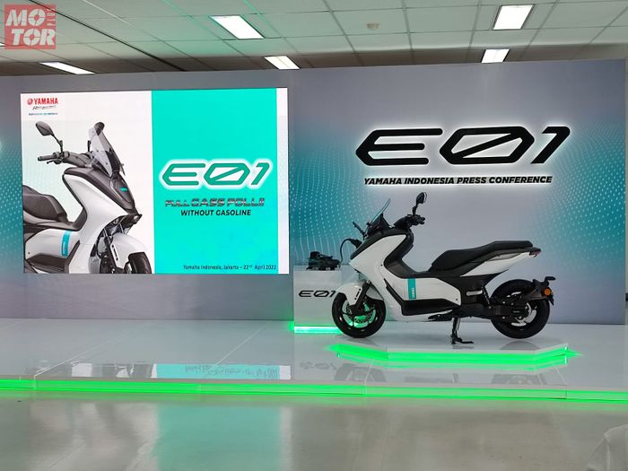 Motor Listrik Yamaha E01 Resmi Diperkenalkan di Indonesia, Segera ...
