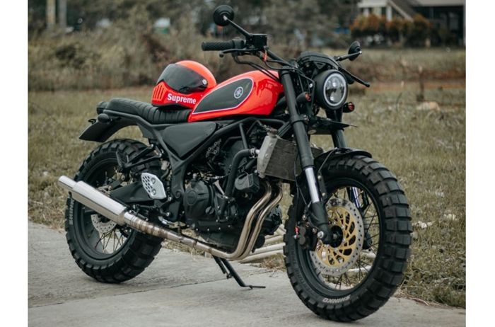 Modifikasi Yamaha MT-25 Jadi Motor Scrambler, Biayanya Mulai Segini ...