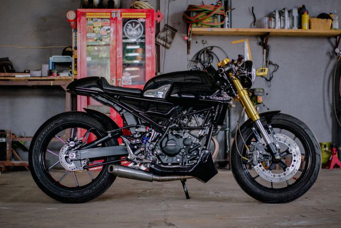 Suzuki Gsx R150 Modif Cafe Racer | Reviewmotors.co