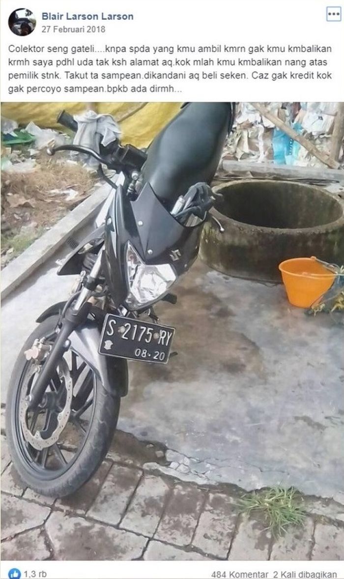 Debt Collector Kocak Motor Sudah Lunas Ditarik Paksa Akhirnya Dibalikin ... Debt Collector Kocak Motor Sudah Lunas Ditarik Paksa Akhirnya Dibalikin ...