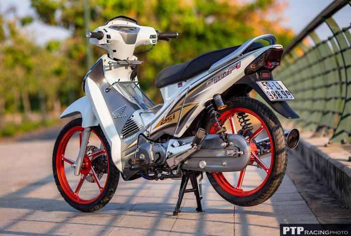 Ala Vietnam Look, Modifikasi Motor Supra Bapak Warna Body Elegan Kaki ...