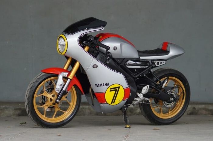 Modifikasi Yamaha Xsr 155 Diadu Di Customaxi 2023 Yuk Intip Bocorannya