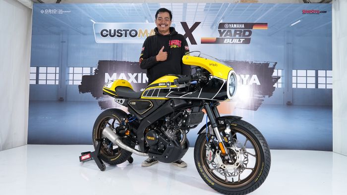 Kerennya Modifikasi Motor Yamaha XSR 155 Cafe Racer Tema Bodi Spesial ...