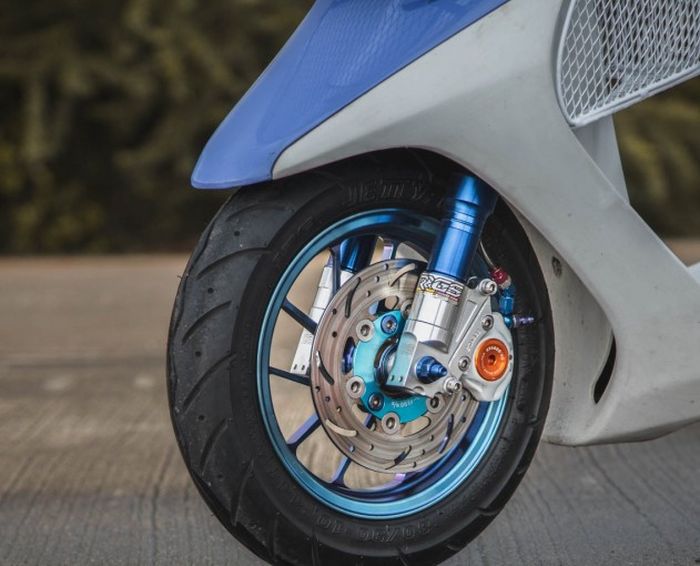 Berubah Agresif dan Mewah, Modifikasi Motor 2-tak Honda Dio SP Pasang ...