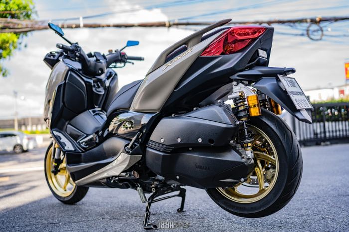 Modifikasi Motor Yamaha XMAX Lawas Dandan Ala Daily Racing Pas Buat ...