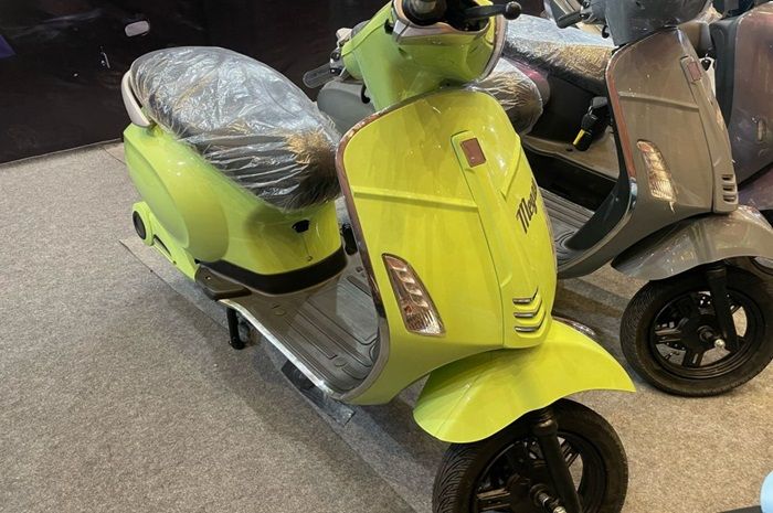 Dijual Rp 5 Juta Motor Listrik Murah ZPT NYX Mirip Vespa, Jarak Tempuh ...