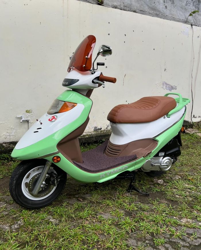 Lagi Ramai Modifikasi Motor Kymco Lawas Dandan Ulang Biar Kalcer Lagi ...