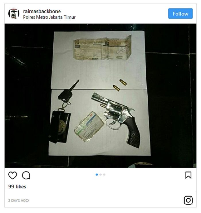 Biar Kapok! Kepergok Polisi, 2 Anak Muda Kabur dan Buang Pistol Rakitan ...