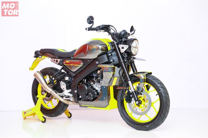 Sangar Nih, Banyak Pakai Part Custom, Yamaha XSR 155 Ini Juara Yamaha ...