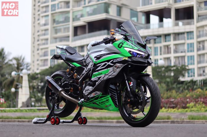 Modifikasi Kawasaki Ninja ZX-25R Hedon, Biaya Modif Hampir Setara Harga ...