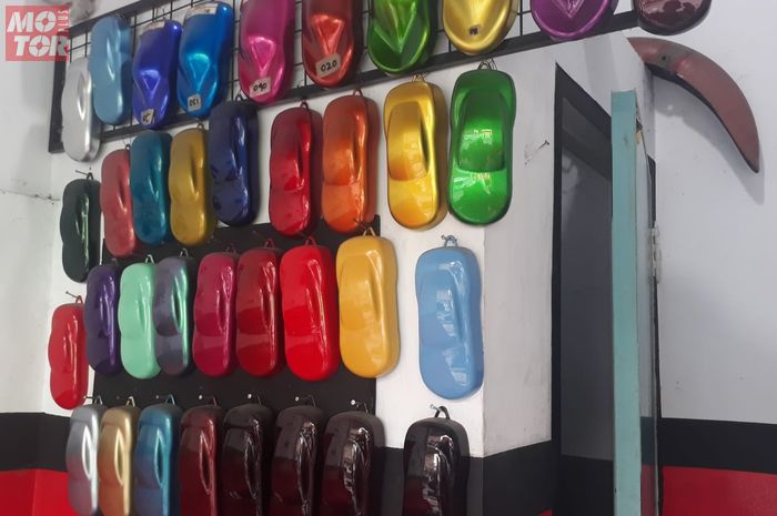 Bodi Motor Pengen Repaint, Nih Warna Yang Jadi Favorit di Bengkel ...