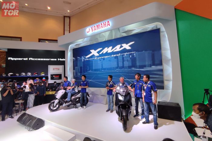 Yamaha Rilis Yamaha XMAX Connected di Opening Event IMOS 2022, Banyak ...