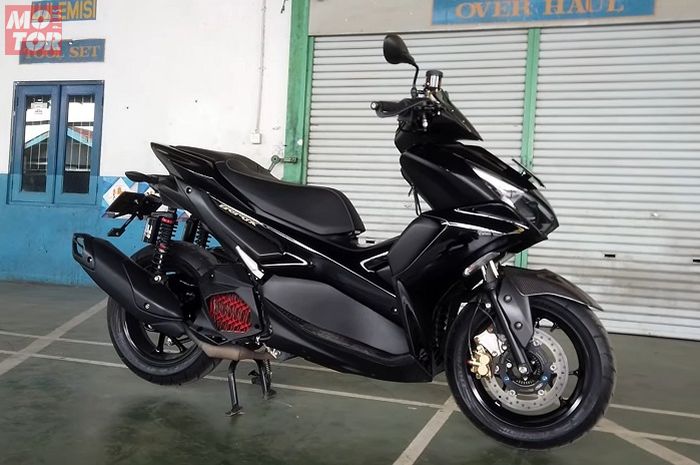 Keren, Modifikasi Motor Yamaha Aerox Budget Minimal Hasil Maksimal ...