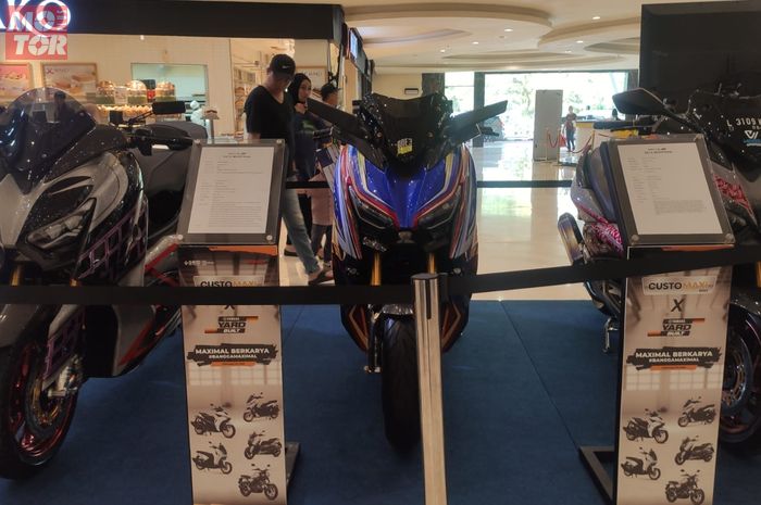 Video Modifikasi Motor Yamaha XMAX di CustoMAXI X Yard Built 2023, Mana ...