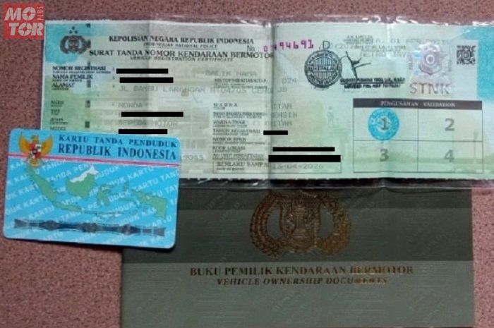 Baru Tahu Ternyata Ada NRKB pada STNK Kendaraan, Posisinya Ada Dimana ...