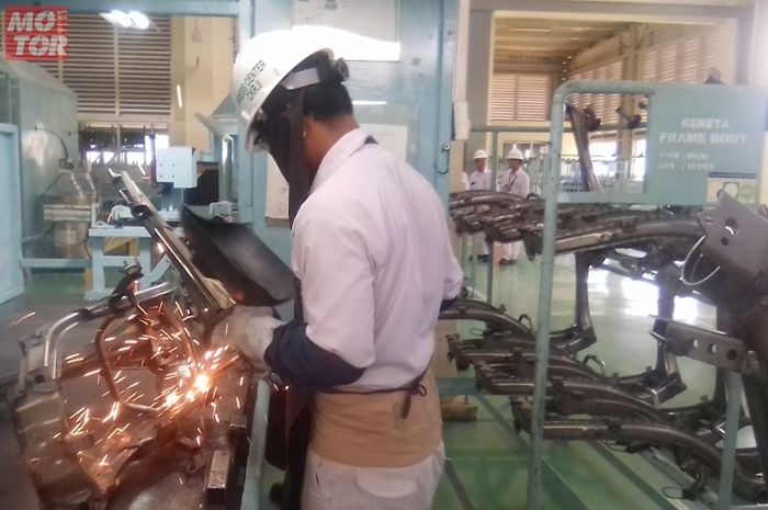 Perbedaan Rangka eSAF dengan Rangka Underbone, Banyak Kelebihan Tapi ...