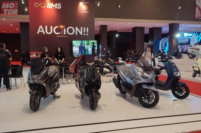 Lelang Motor Murah IIMS 2024 Ada Motor Listrik Polytron Hingga Honda ...