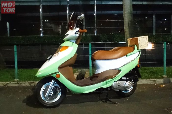 Modifikasi Motor Kymco Trend 2000 Main Warna Kalcer Habis Rp 9 Jutaan ...