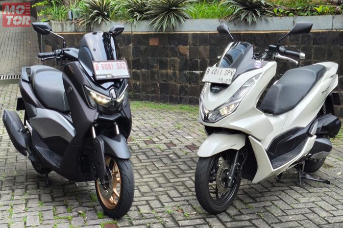 Adu Ukuran Ban Dan Pelek Yamaha Nmax Turbo Vs Honda Pcx 160 Lebih
