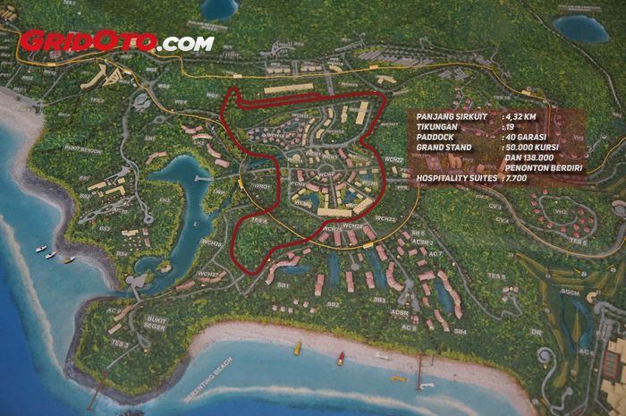 Melihat Video Layout Sirkuit Mandalika, Jaminan MotoGP Indonesia 2021 ...