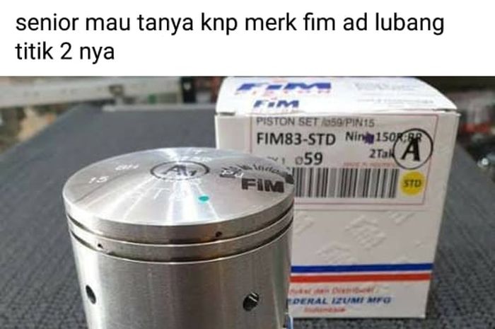 Belum Banyak yang Tau, Ada 2 Titik Lubang Pada Piston Kit FIM Kawasaki ... Belum Banyak yang Tau, Ada 2 Titik Lubang Pada Piston Kit FIM Kawasaki ...