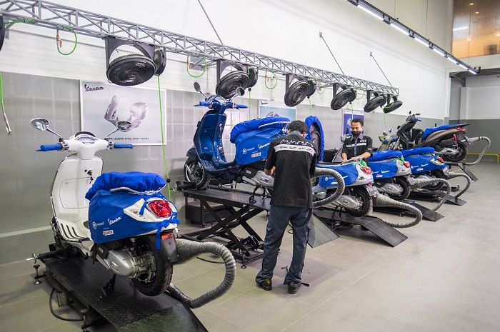 Bikers Piaggio dan Vespa Senang, Ada Diskon Servis di Dealer Motoplex 4 ...