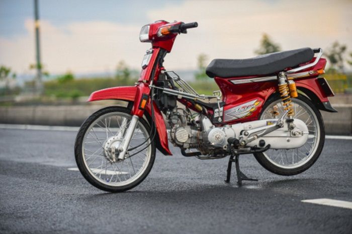 Motor Modifikasi Honda Astrea Prima Males Pelan, Permainan Warna Ciamik ...