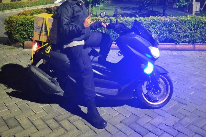Yamaha Nmax Milik Polisi Diduga Dicuri Oknum Polisi Saat Parkir Di