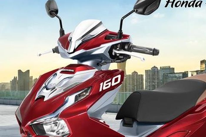 Untuk Melawan Yamaha Aerox Honda Luncurkan Motor Matic 160 cc Desain ...