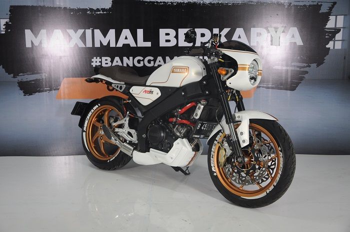 Biaya Modifikasi Motor Yamaha XSR 155 Cafe Racer Ini Tembus Rp 55 ...
