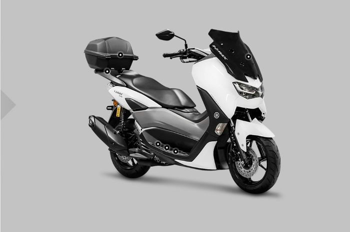 Modifikasi Motor Yamaha NMAX Pakai Aksesoris Resmi Siap Buat Touring ...