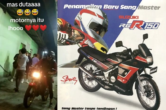 Viral Duta Sheila On 7 Bawa Motor Suzuki RGR 150, Pajaknya Bikin Kaget ...