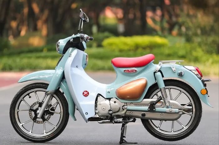 Kembaran Honda Super Cub Versi Murah Meriah 1 Liter Bensin Tembus 68,8 ...