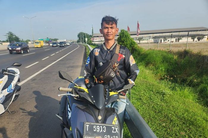 Cerita Kocak Pemudik Naik Yamaha Aerox yang Lewat Tol Gara-Gara Hal Ini