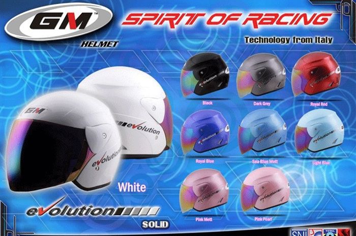 Kisah Helm GM Evolution, 16 Tahun Masih Diproduksi Apa Hebatnya ...