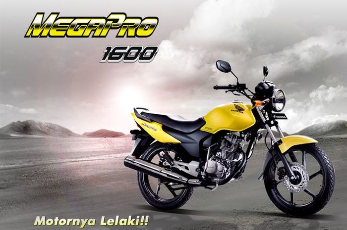 Begini Sejarah Honda Mega Pro Series, Iklannya Lengket Dengan Sosok ...