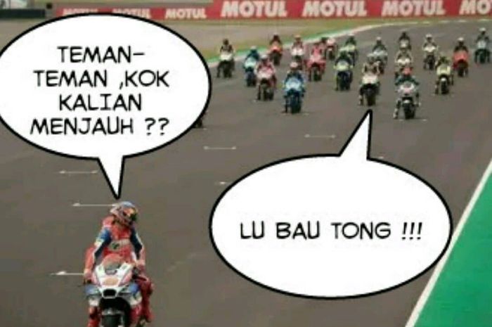 Bikin Ngakak Lihat 7 Meme MotoGP Seri Argentina Ini, Asli Koplak Banget ...