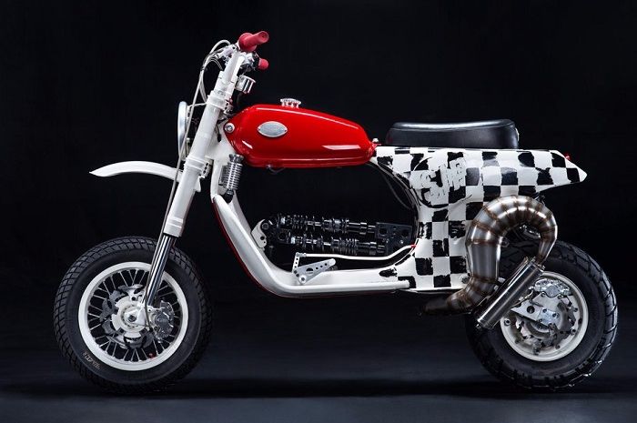 Jarang yang Tahu... Ternyata Vespa Bisa Lho Dibuat Scrambler - Semua ... Jarang yang Tahu... Ternyata Vespa Bisa Lho Dibuat Scrambler - Semua ...
